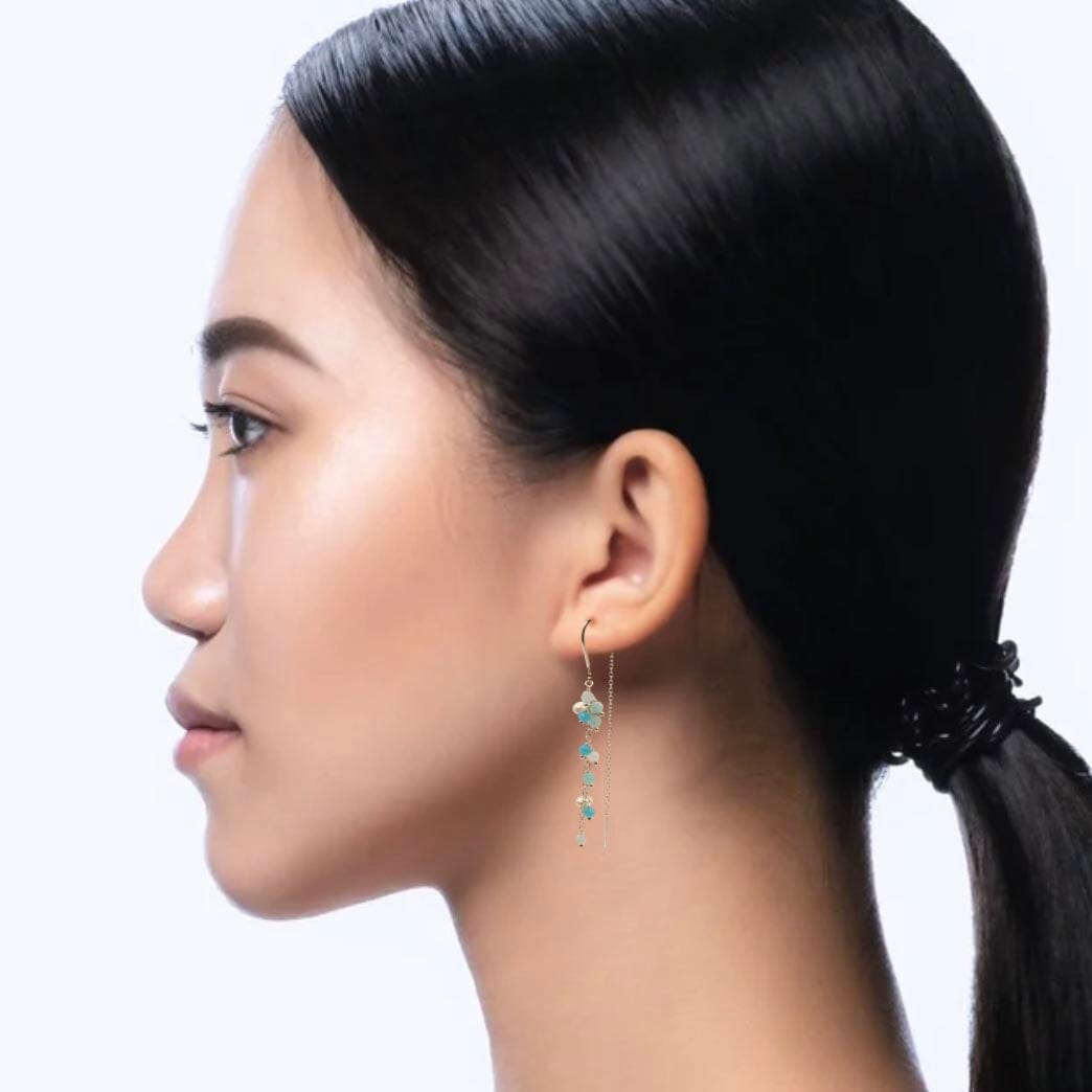 Bliss Gems Long Earrings – Garden of Desire