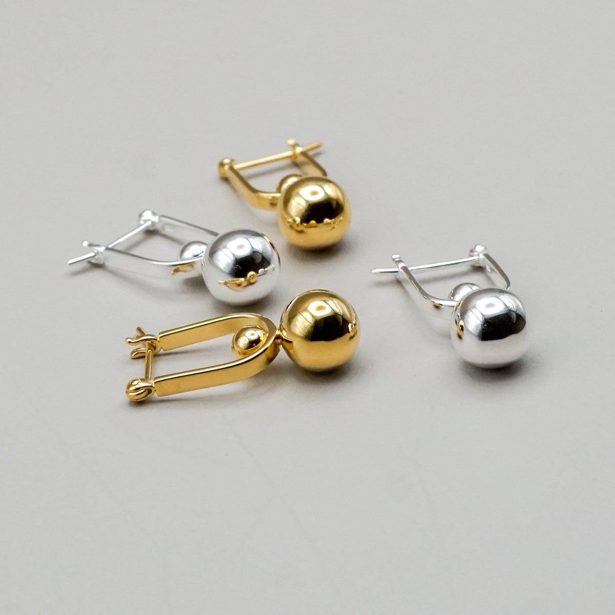 Dual Sphere Earrings – Garden of Desire