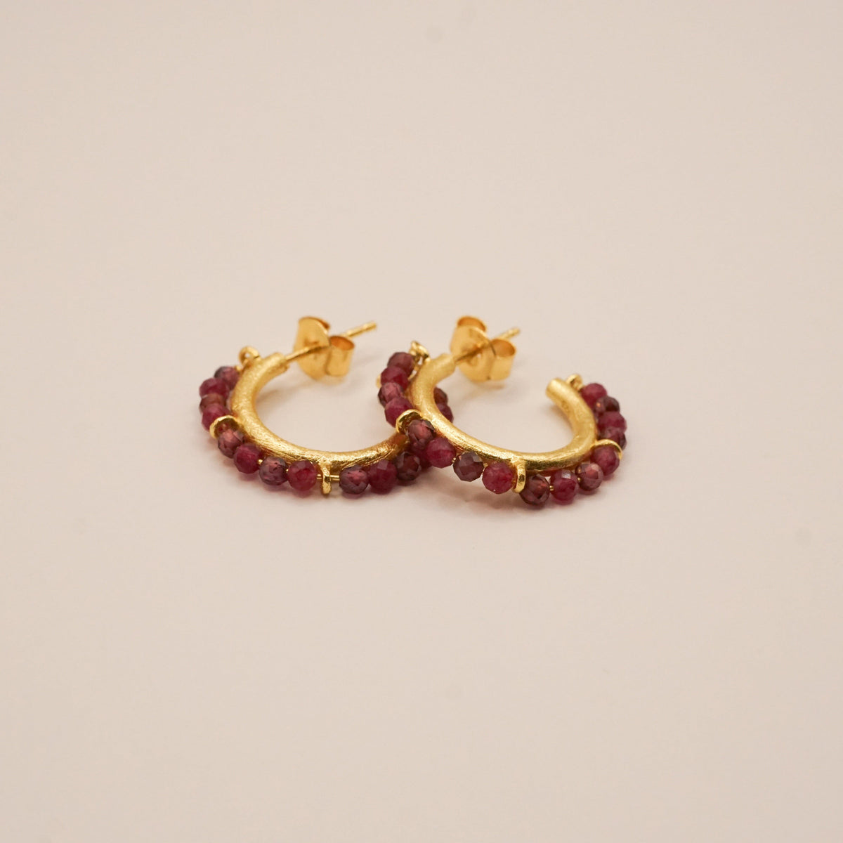 Bliss Gems Petit Hoops – Garden of Desire
